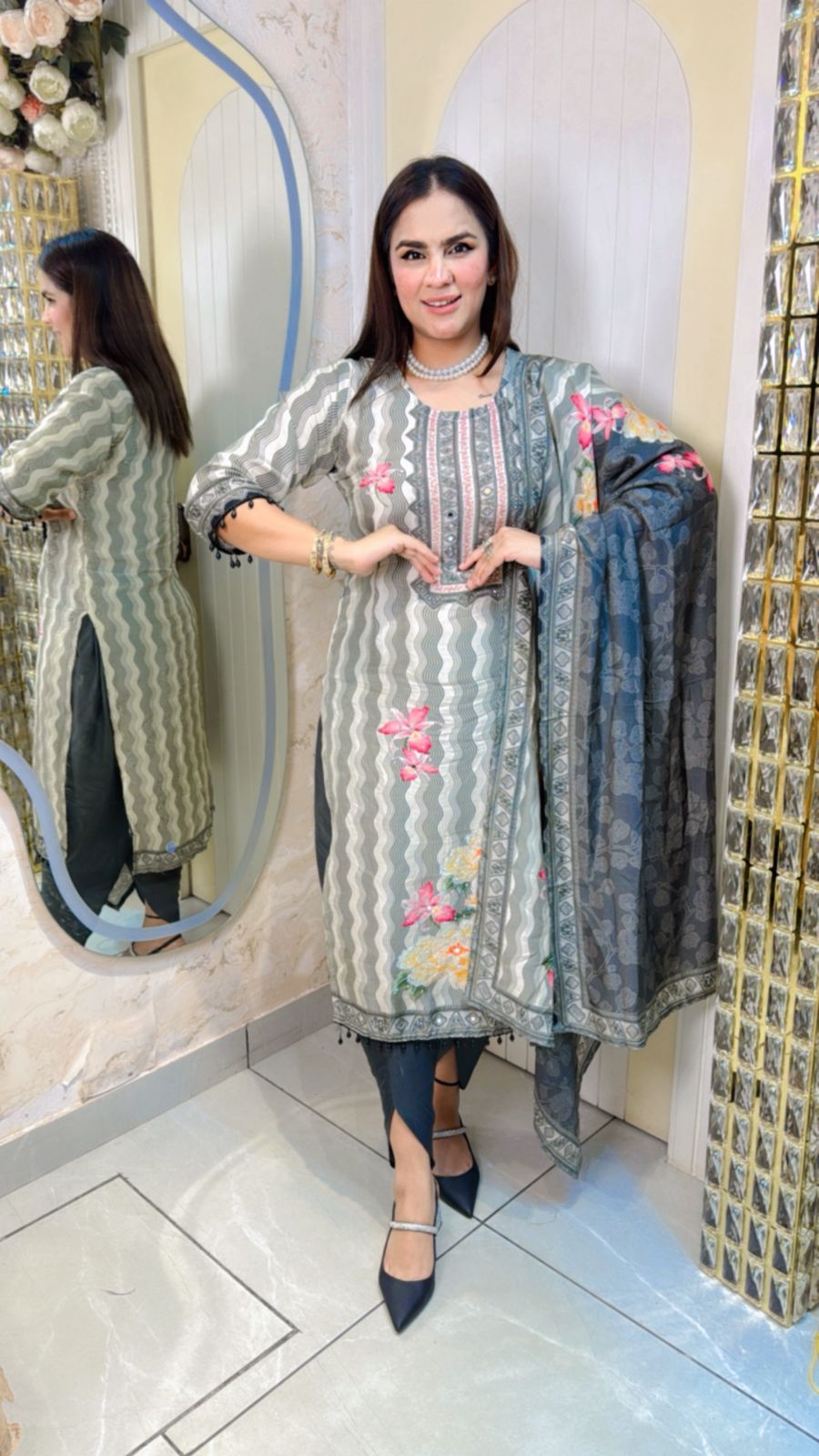 Beautiful Maslen Afghani Salwar Suit PC1233 – PriyankasCollection