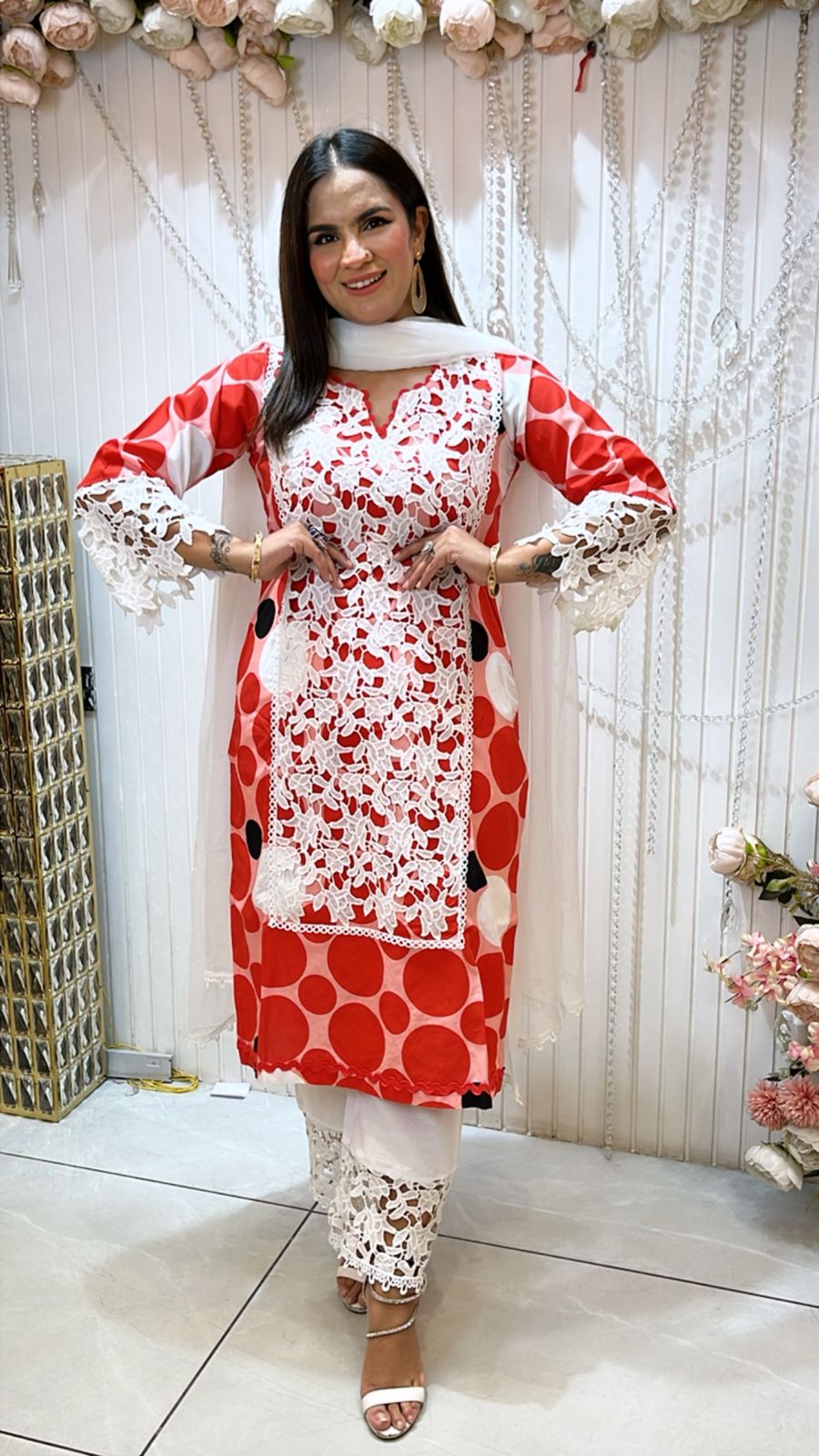 Beautiful Suit With Lace Work PC1356 – PriyankasCollection